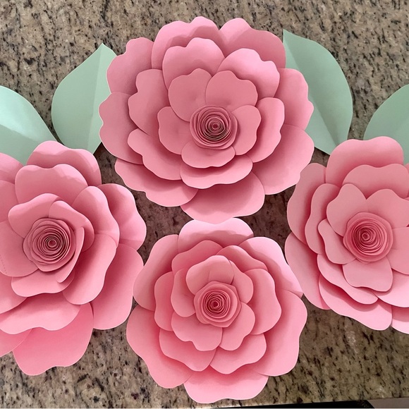 Hand Crafted | Wall Decor | Handcrafted Pink Flower Wall Decor | Poshmark